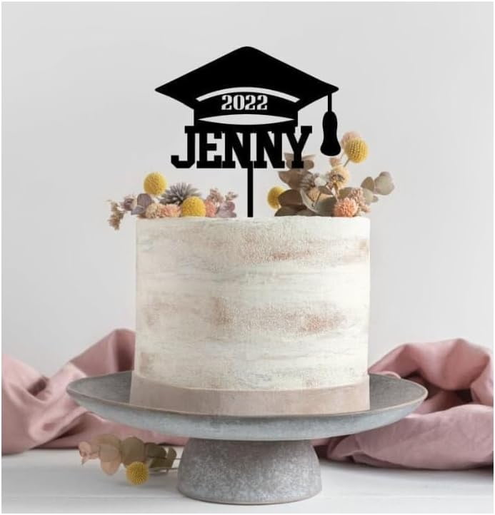 Personalized Custom Acrylic Cake Topper, For Engagements, Birthday ...