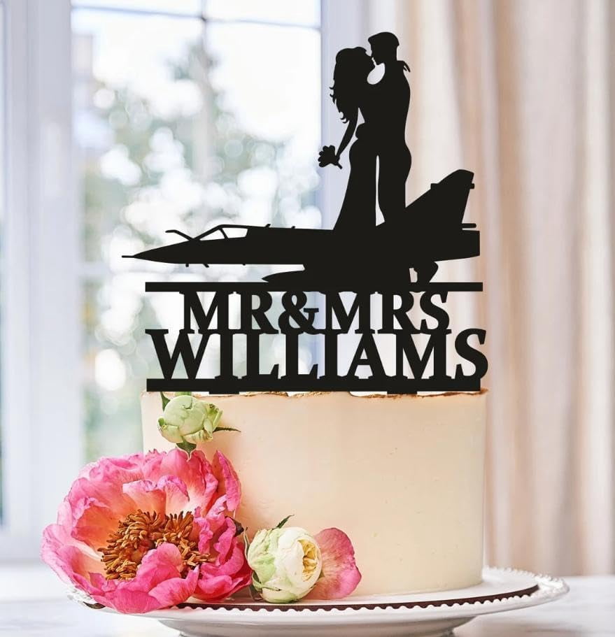 Personalized Custom Acrylic Cake Topper, For Engagements, Birthday ...