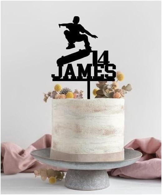 Personalized Custom Acrylic Cake Topper, For Engagements, Birthday ...