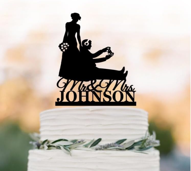 Personalized Custom Acrylic Cake Topper, For Engagements, Birthday ...