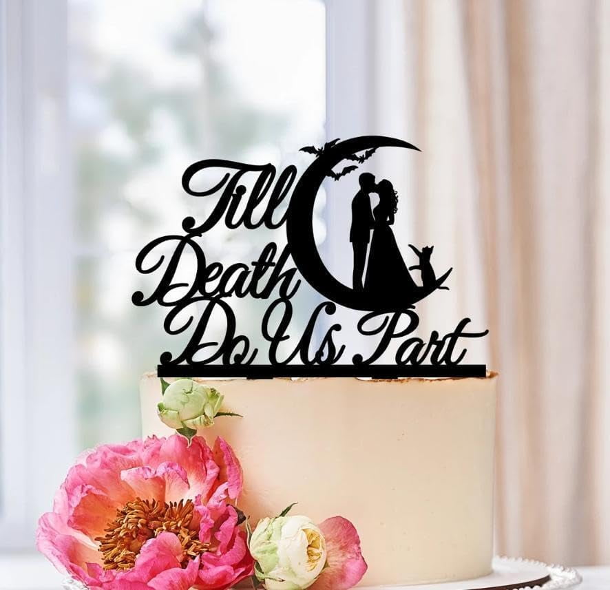 Personalized Custom Acrylic Cake Topper, For Engagements, Birthday ...