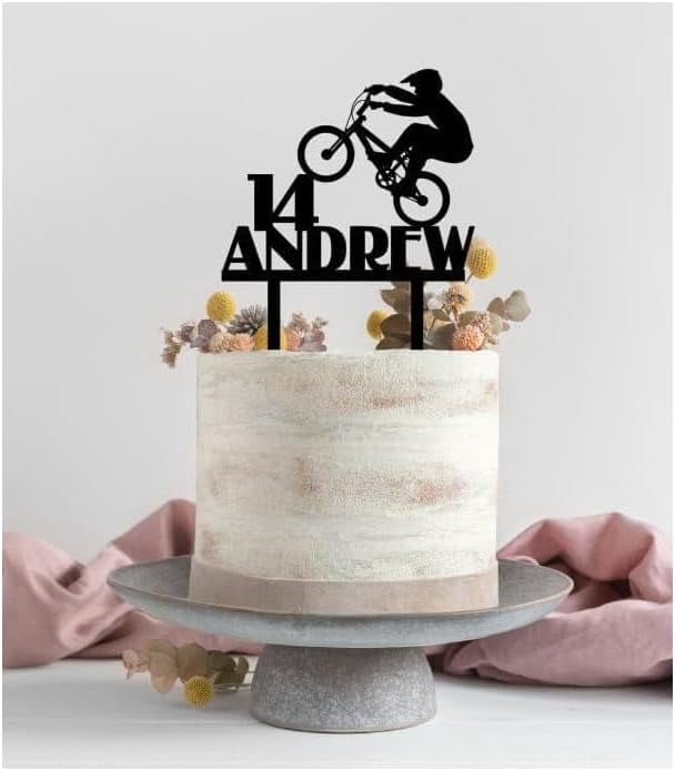 Personalized Custom Acrylic Cake Topper, For Engagements, Birthday ...