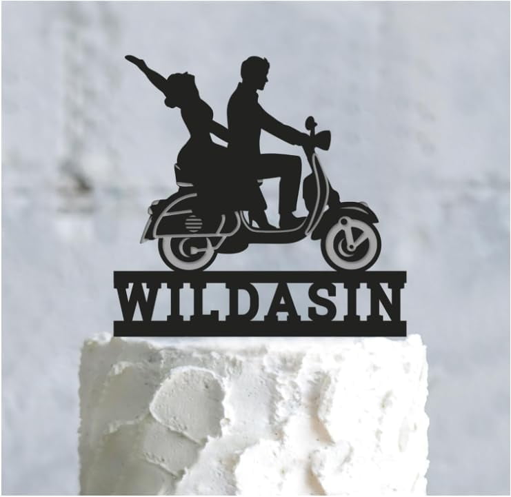 Personalized Custom Acrylic Cake Topper, For Engagements, Birthday ...