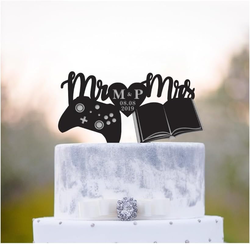 Personalized Custom Acrylic Cake Topper, For Engagements, Birthday ...