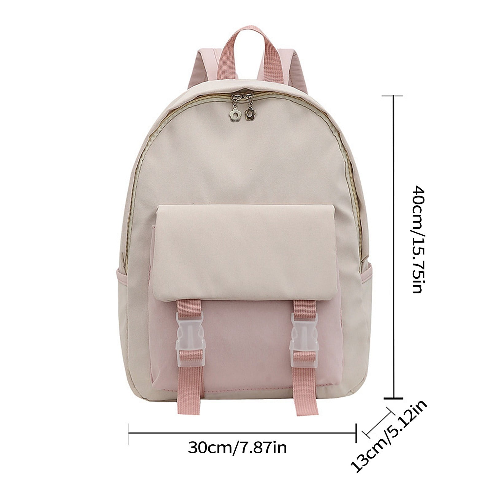 Personalized Custom Backpack Embroidered Custom Name Tag Female Student ...
