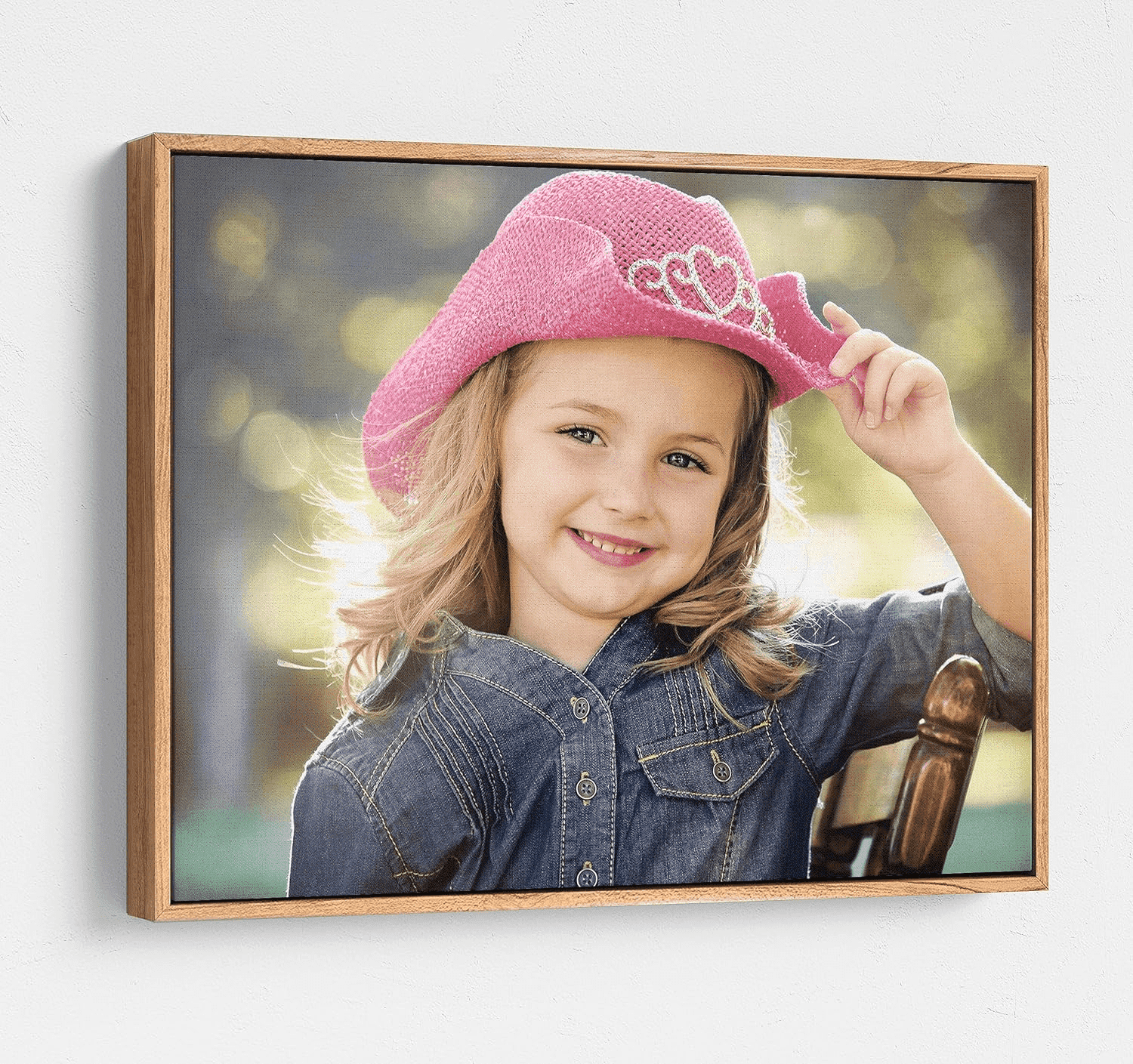 Personalized Custom Canvas Prints: Photo On Canvas (Light Brown 20X24 ...