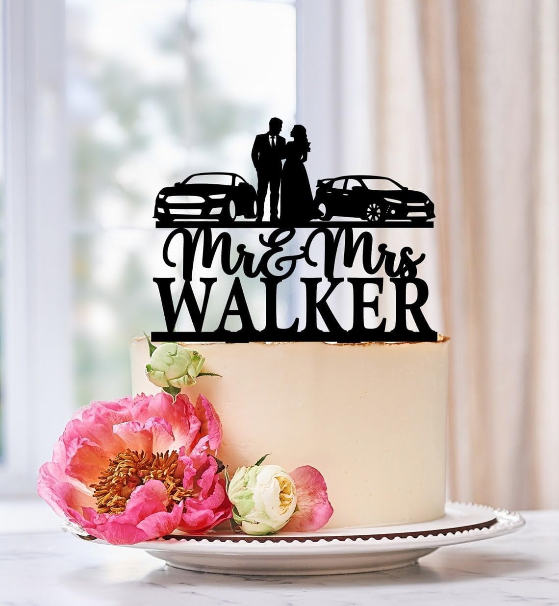 Personalized Custom Car Cake Topper, Racing cars topper，Cake Decor for ...