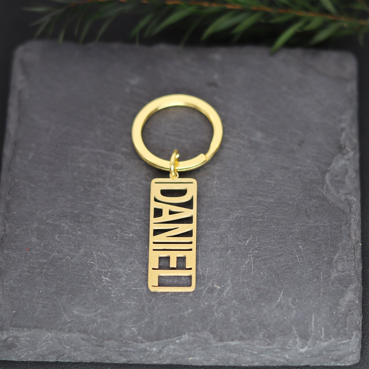 Personalized Custom Name Keychain Stainless Steel Pendants Keychains ...