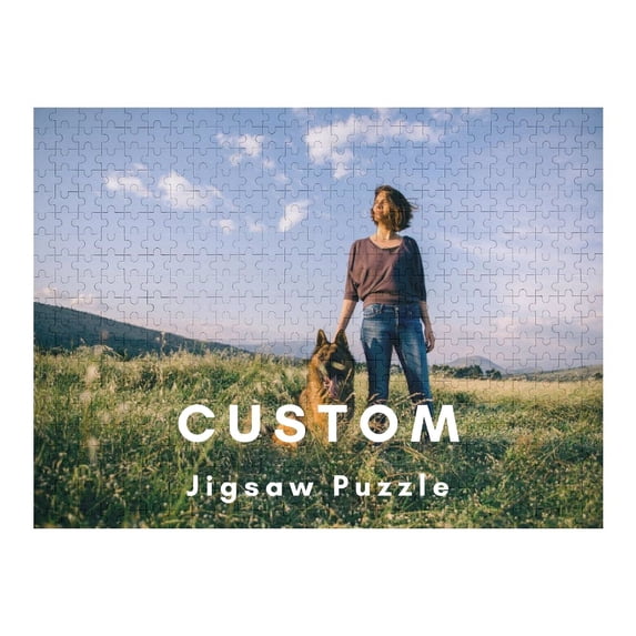 Personalized Custom Photo Jigsaw Puzzle - 500 Pieces - Unique Gift with ...