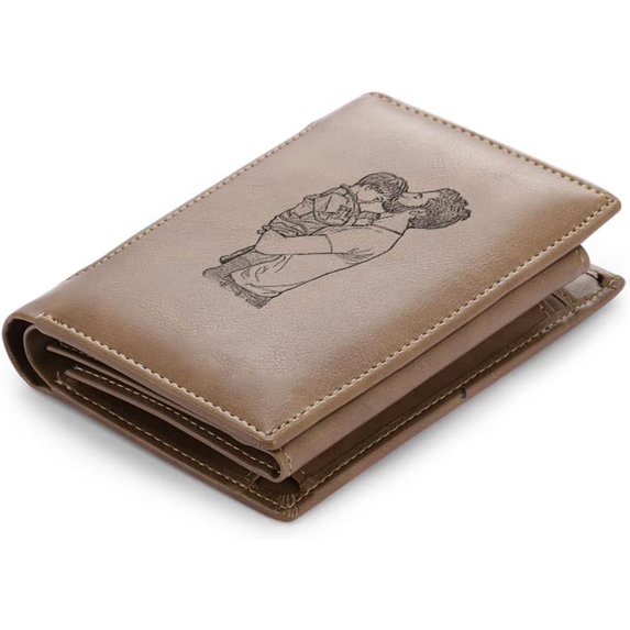 Personalized Custom Picture Wallets for Men Engraved Leather Photo ...