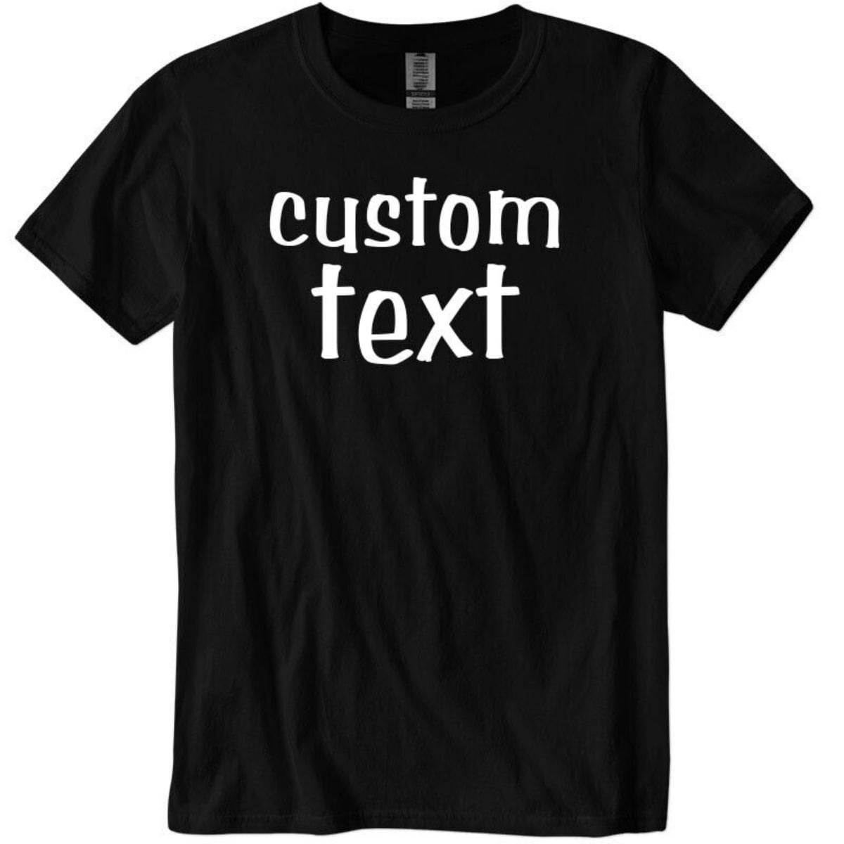 Personalized Custom Silk Screen Printed T-Shirt, Custom Brand new ...