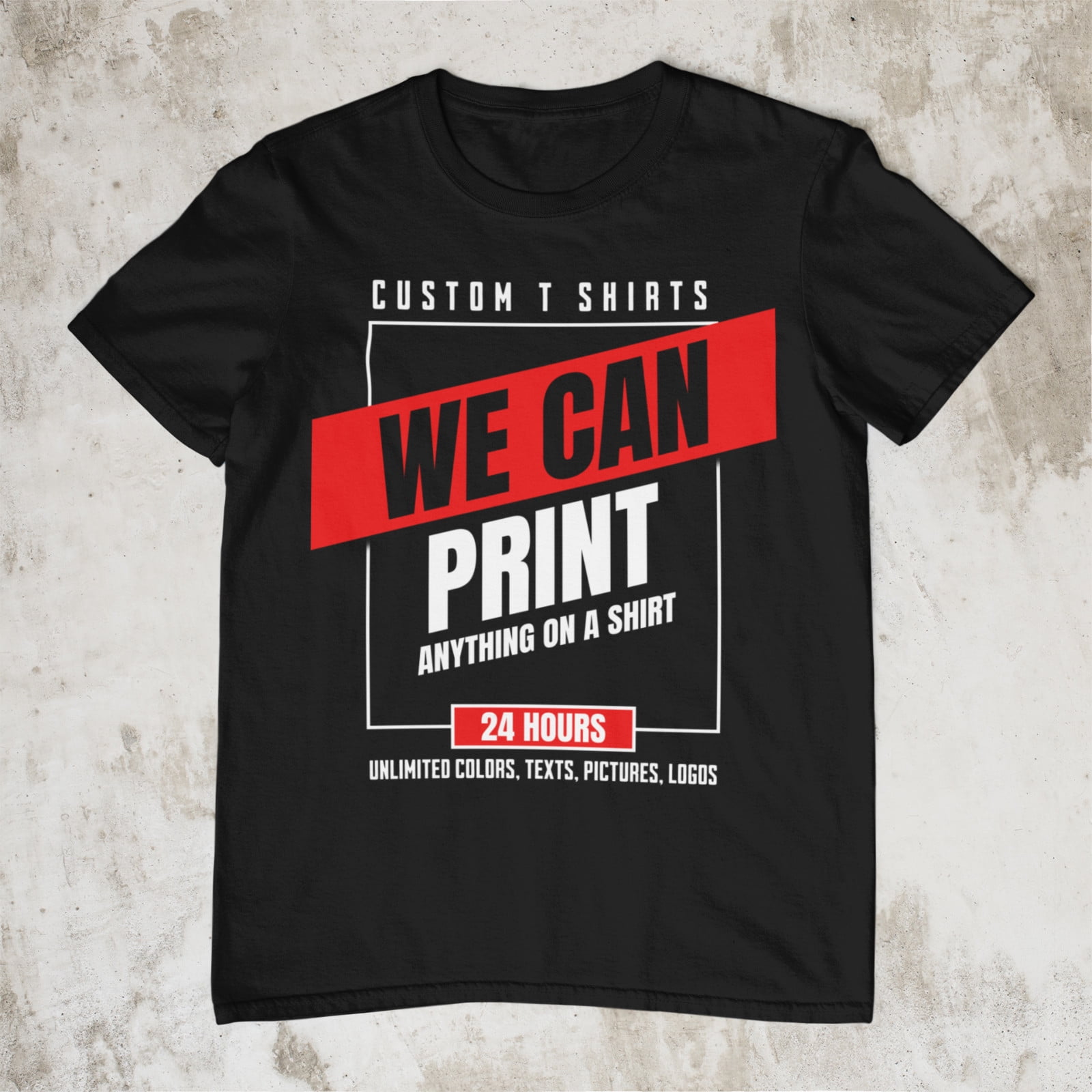 Personalized Custom T-Shirt Printing with your photo, text, logo ...