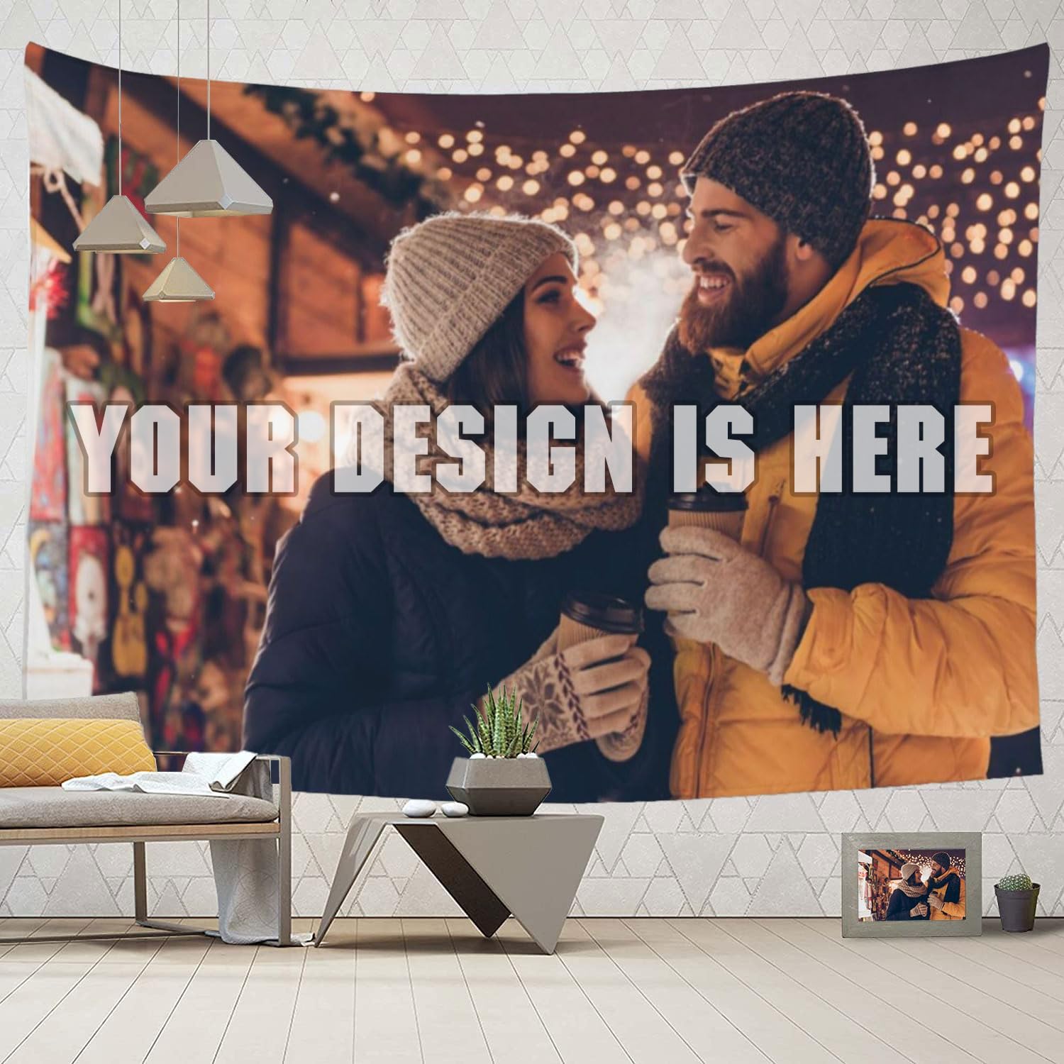 Personalized Custom Tapestry Upload Your Own Image Customized Wall ...