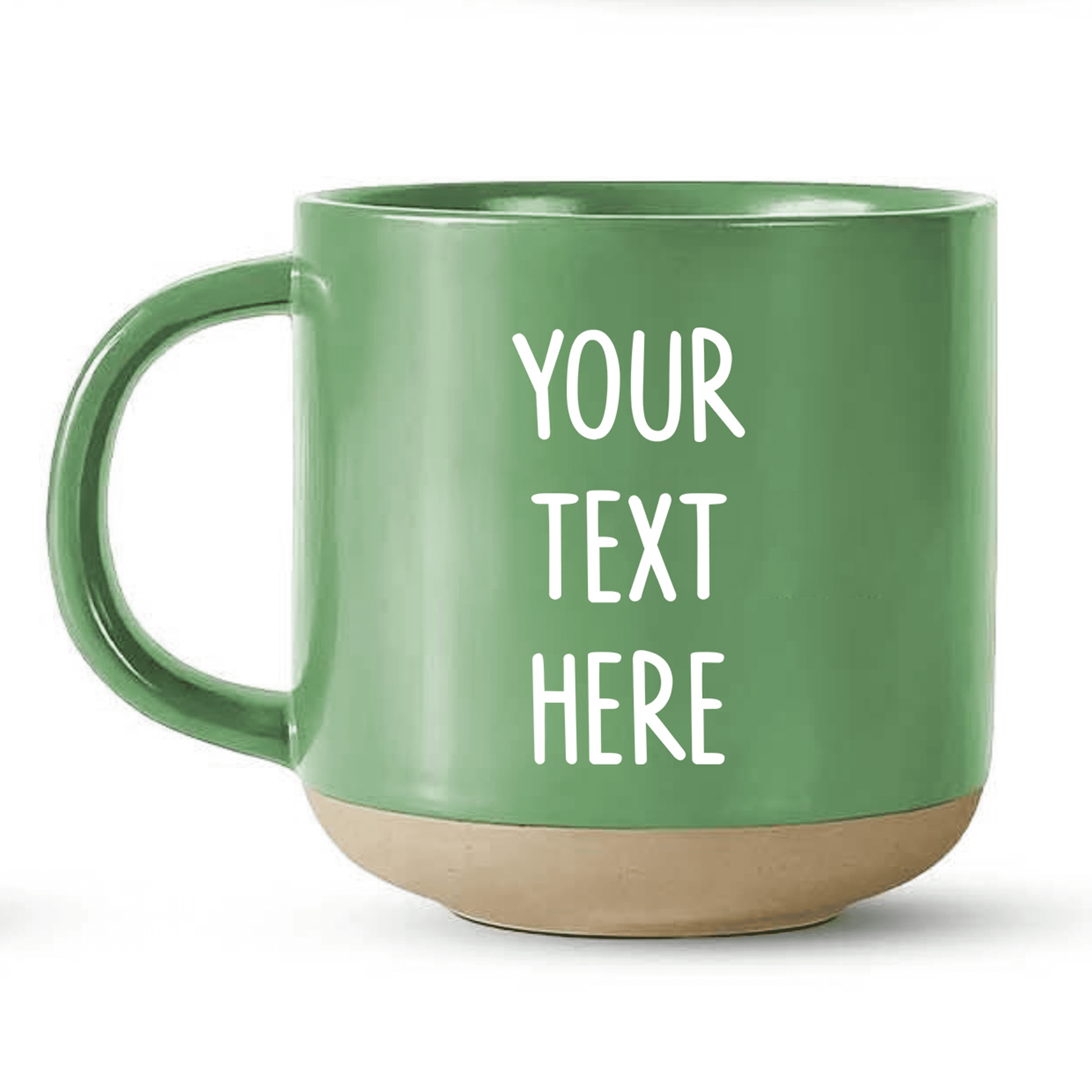 Personalized Custom Text Coffee Mug – Engraved Ceramic Mug with Your ...