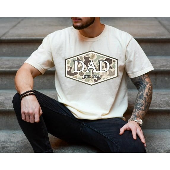 Personalized Dad Shirt, Camo Dad Shirt, Dad Shirt, Father’S Day Shirt ...