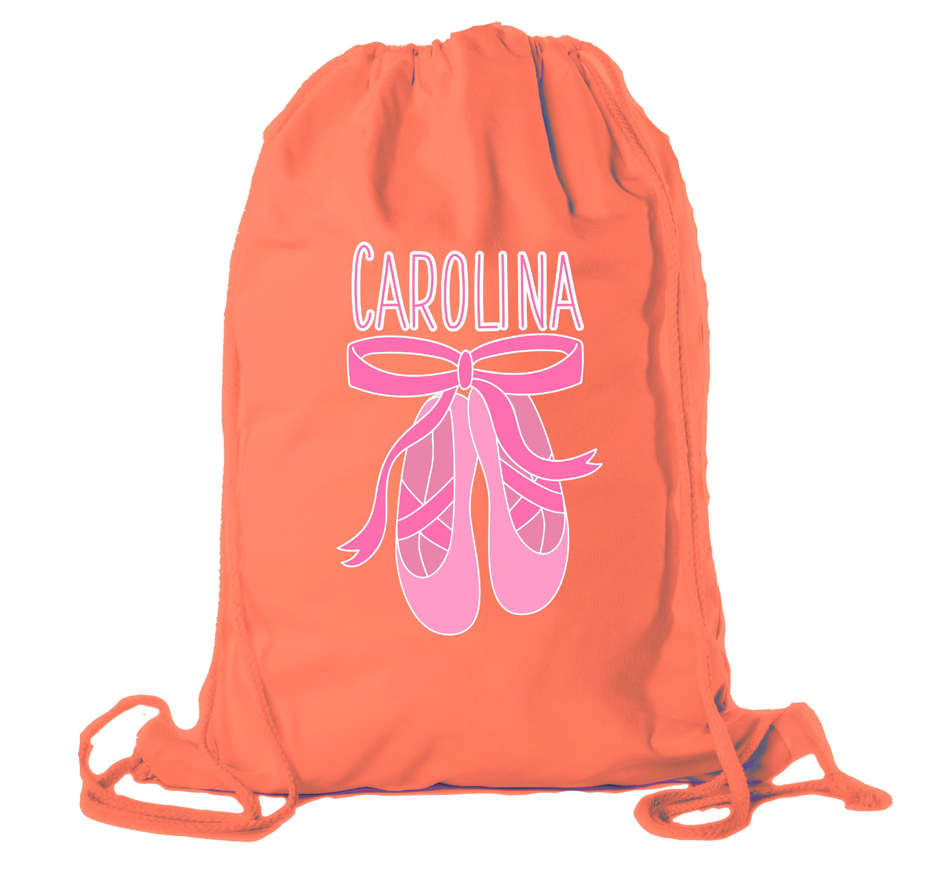 Personalized Dance Bags, Ballet Drawstring Backpack, Dance Backpacks ...