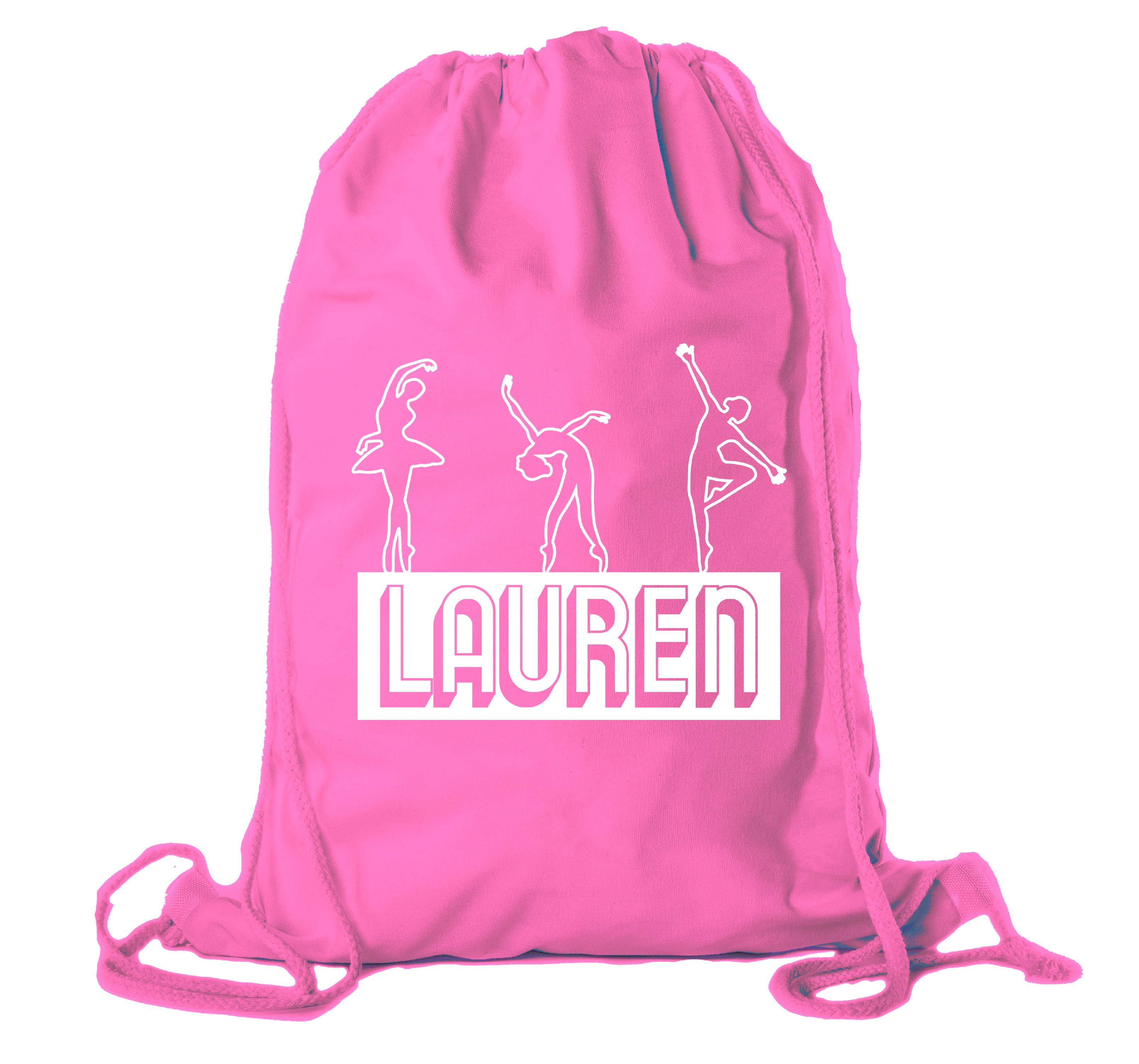 Personalized Dance Bags, Ballet Drawstring Backpack, Dance Backpacks ...