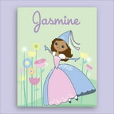 Personalized Dark Skin Princess 11x14 Canvas - Walmart.com