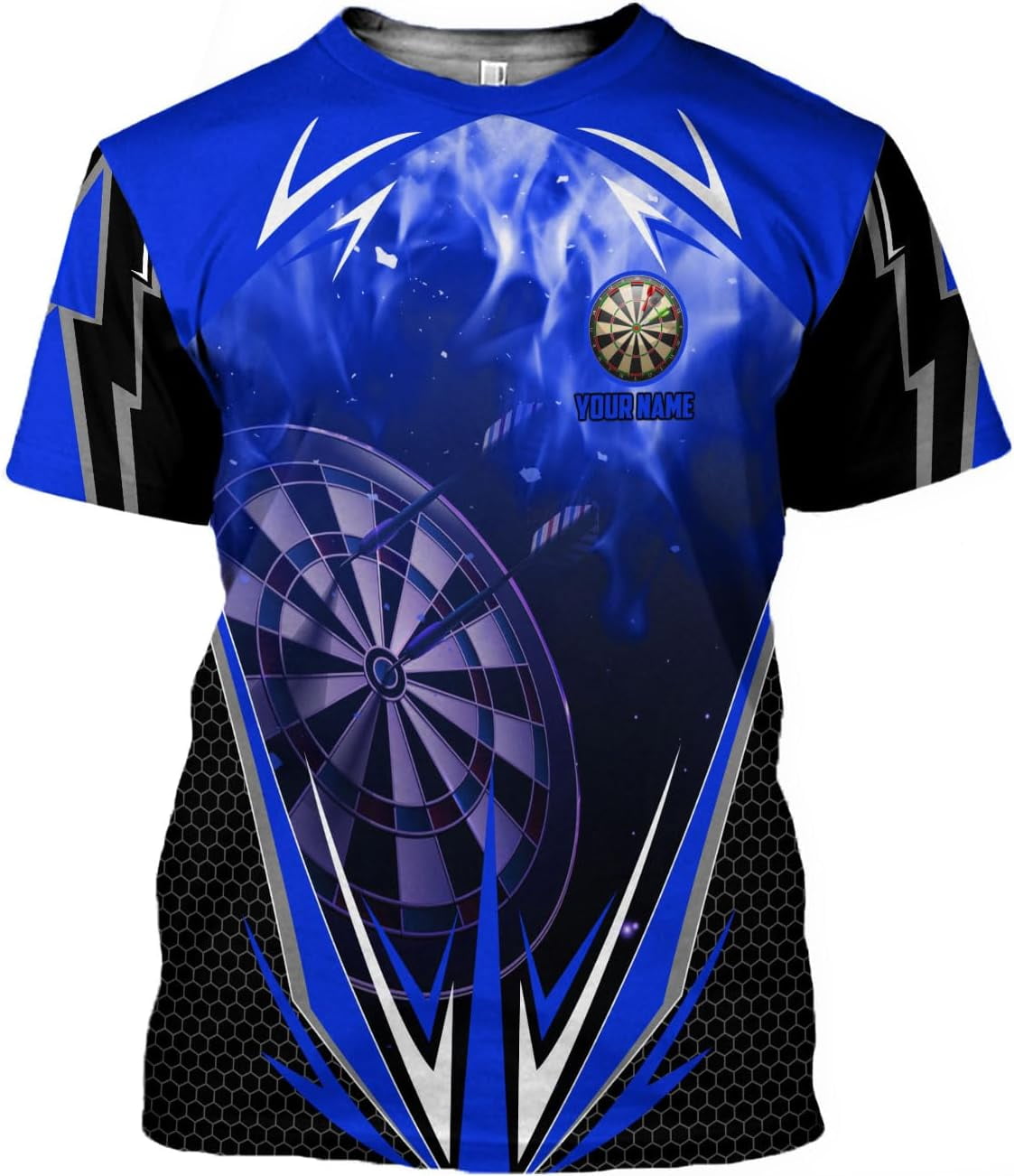 Personalized Dart Shirts Men Women 3D Polo Custom Name Team Jersey ...