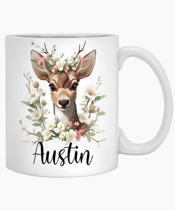 Personalized Deer Coffee Mug - Walmart.com