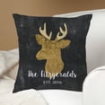 Personalized Deer Throw Pillow - Walmart.com