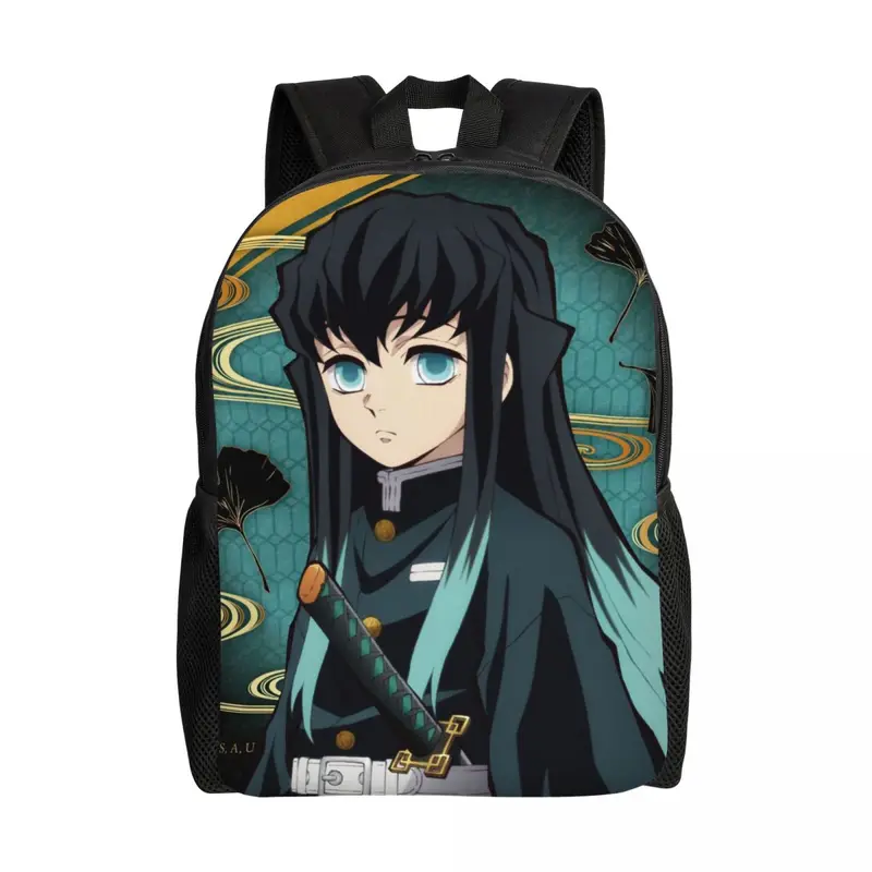 Personalized Demon Slayer Muichiro Tokito Collage Backpacks Men Women ...