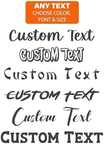 Personalized Design Your Own Name - Vinyl Decal - Initial Phrase or ...