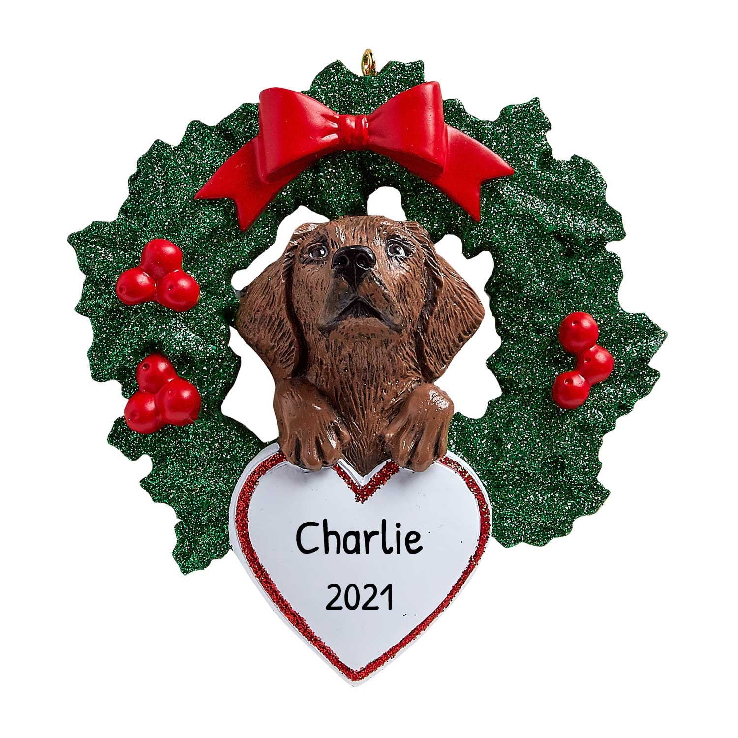 Dog Christmas Ornaments Personalized