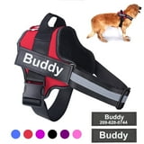 Personalized Dog Harness no pull Reflective Pet Harness with Handle For ...