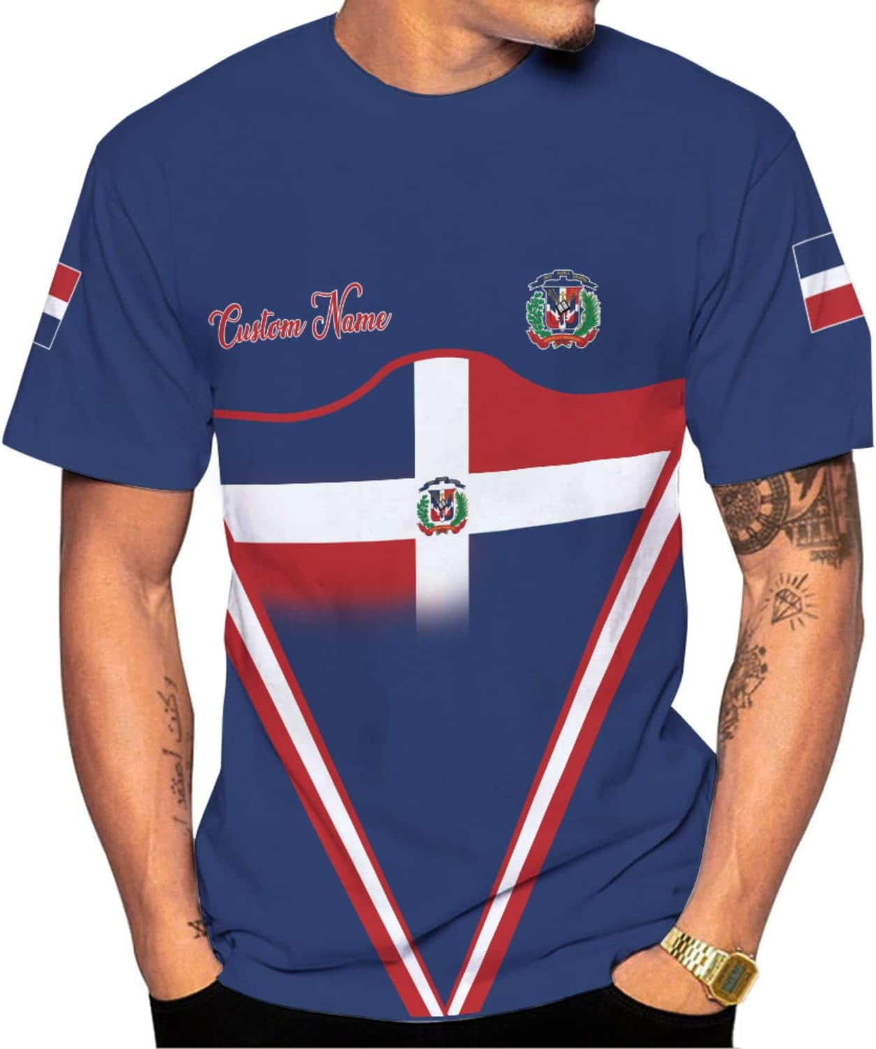 Personalized Dominican Republic Shirts 3D, Republica Dominicana Tshirt ...