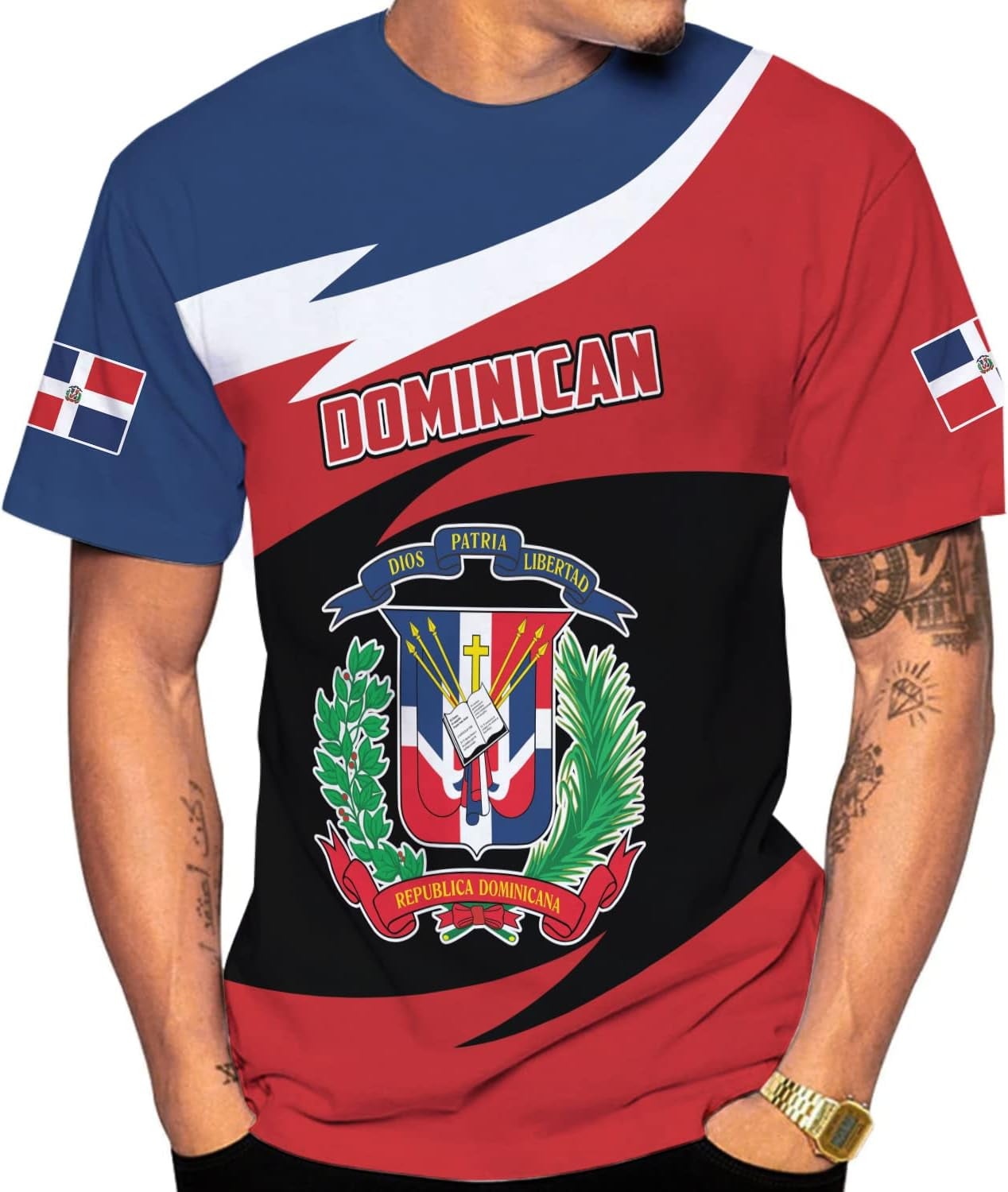 Personalized Dominican Republic Shirts 3D, Republica Dominicana Tshirt ...
