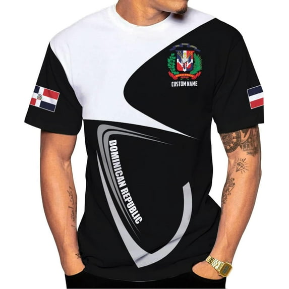Personalized Dominican Republic Shirts 3D, Republica Dominicana Tshirt ...