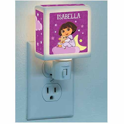 Personalized Dora the Explorer Dream Explorer Nightlight - Walmart.com