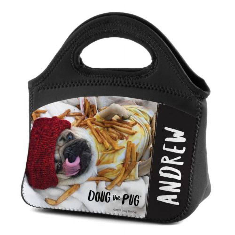 Personalized Doug The Pug French Fries Lunch Tote - Walmart.com