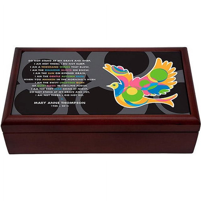Personalized Dove Memorial Keepsake Box - Walmart.com