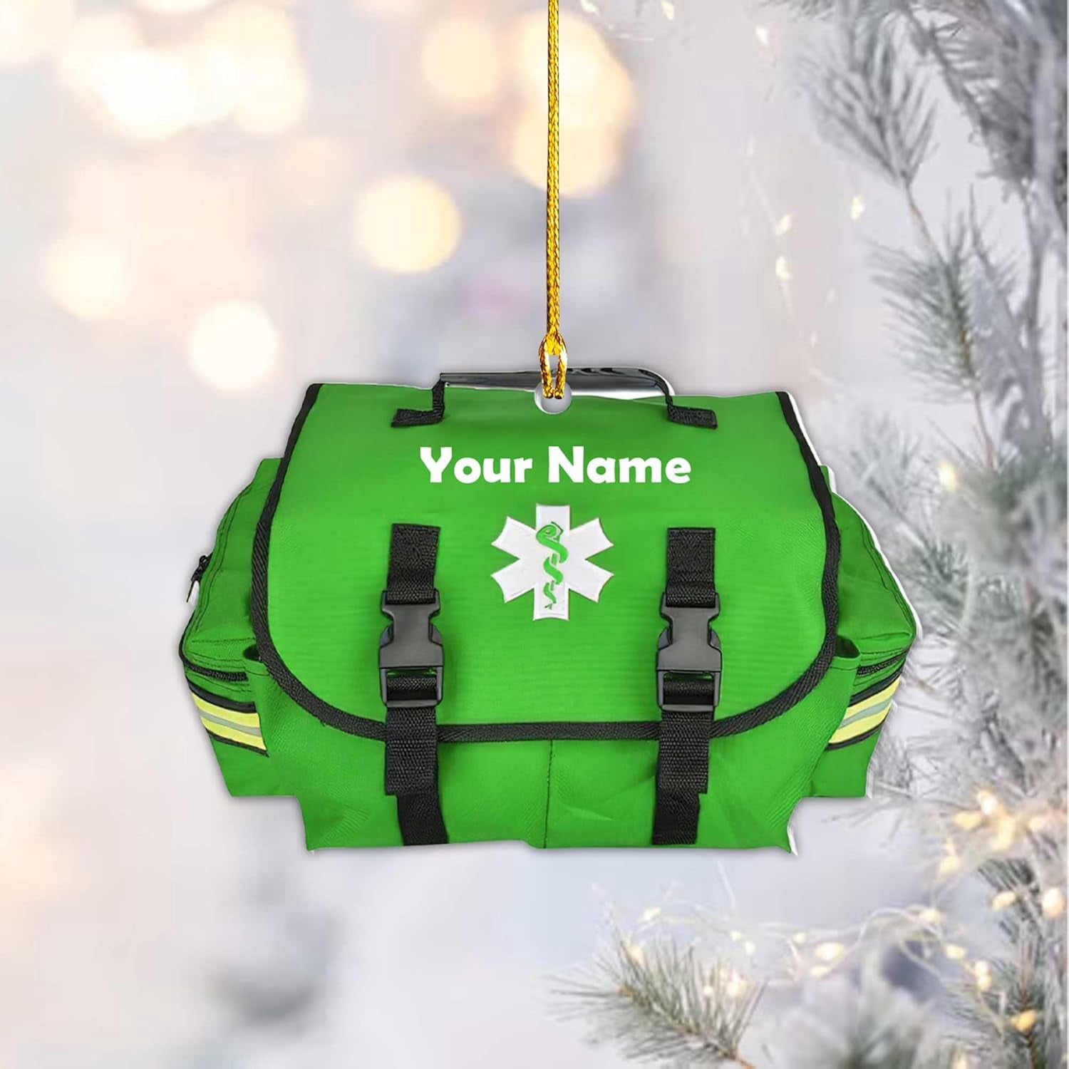 Personalized EMT Ornament, Paramedic EMS EMT Ornaments for Christmas ...