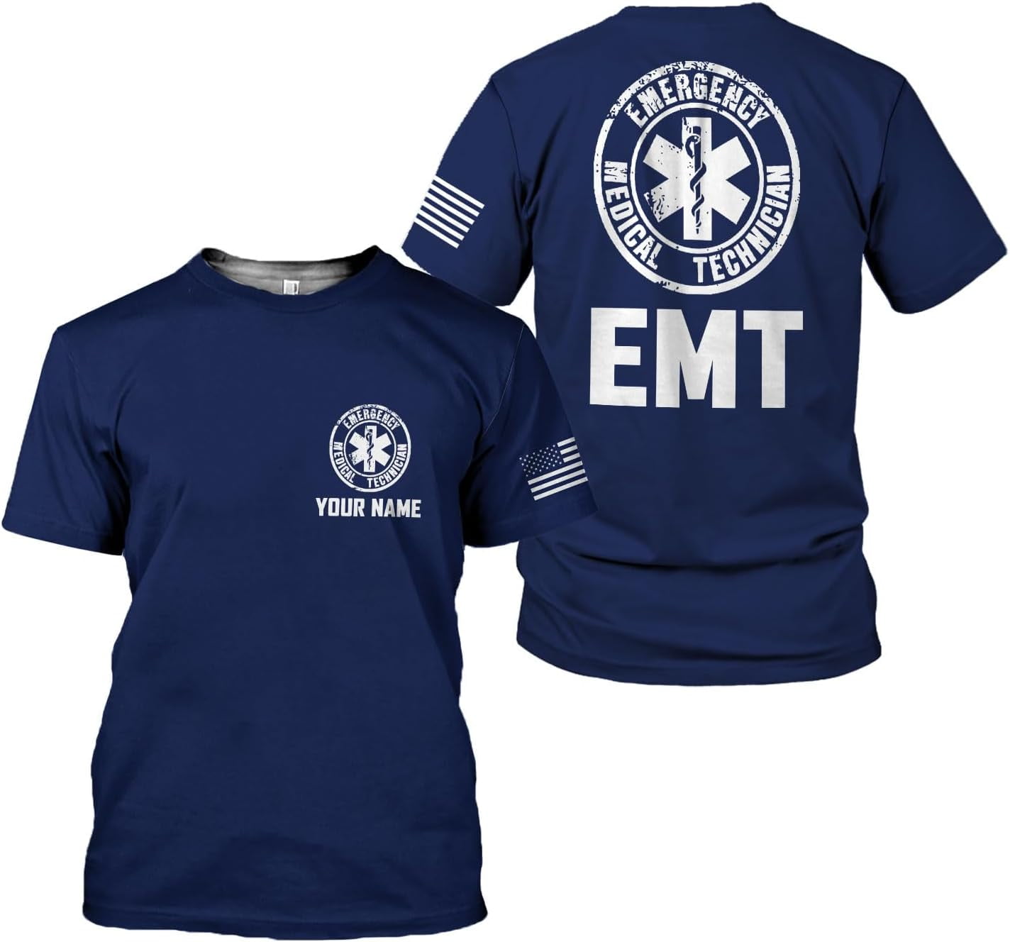 Personalized EMT Shirt, EMS Shirt, Customized EMS Shirts,EMT Paramedic ...