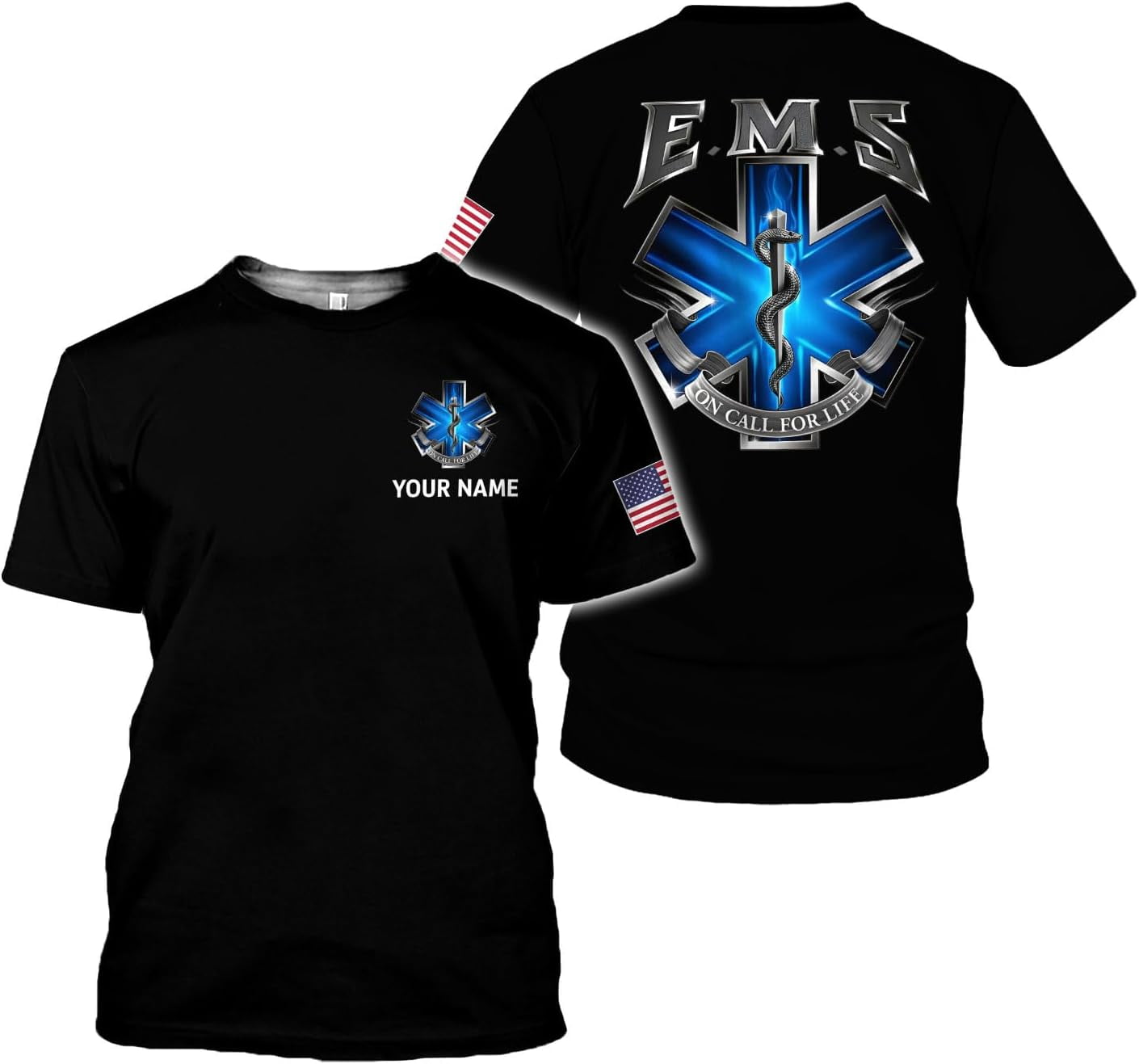 Personalized EMT Shirt, EMS Shirt, Customized EMS Shirts,EMT Paramedic ...