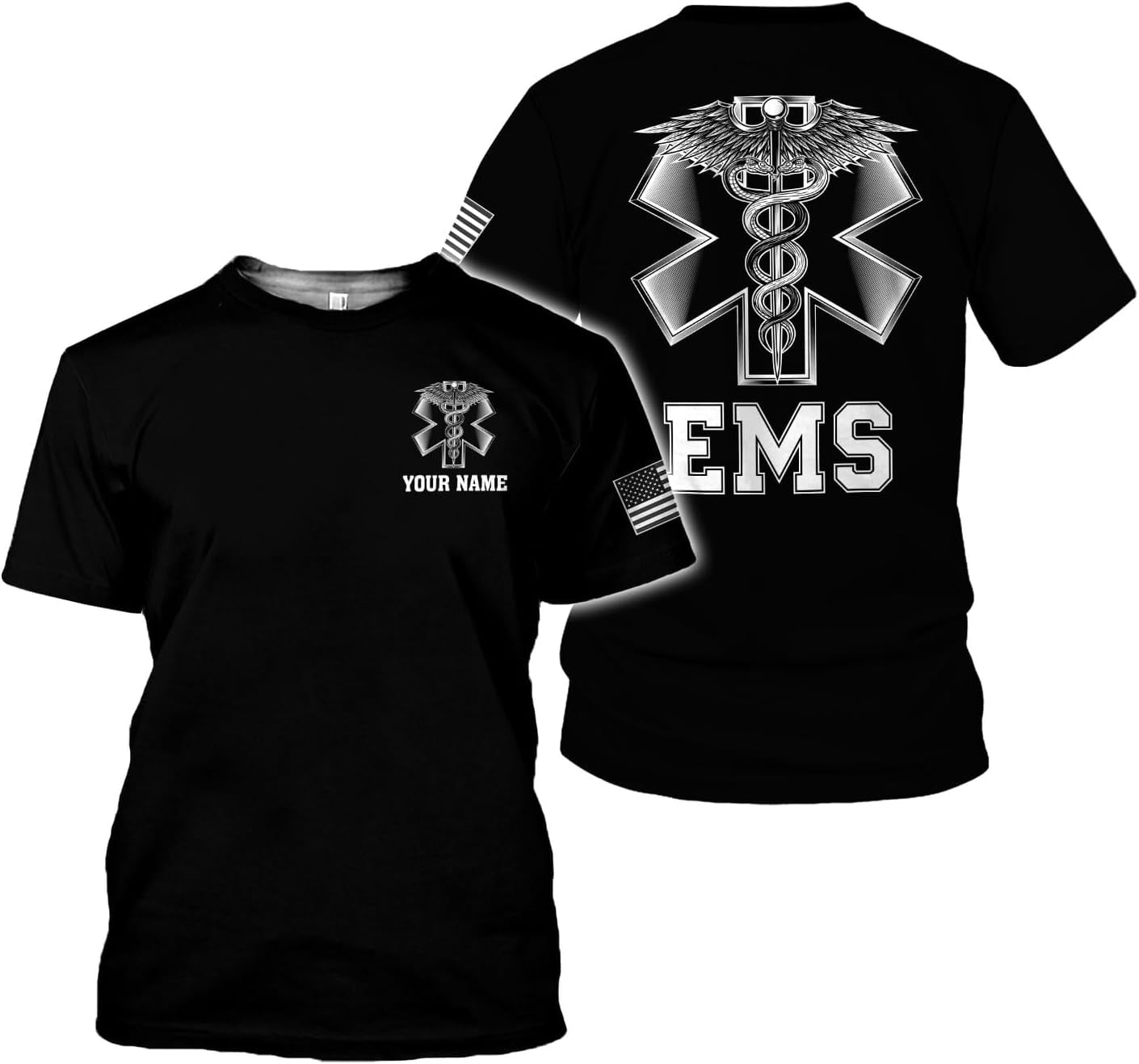 Personalized EMT Shirt, EMS Shirt, Customized EMS Shirts,EMT Paramedic ...