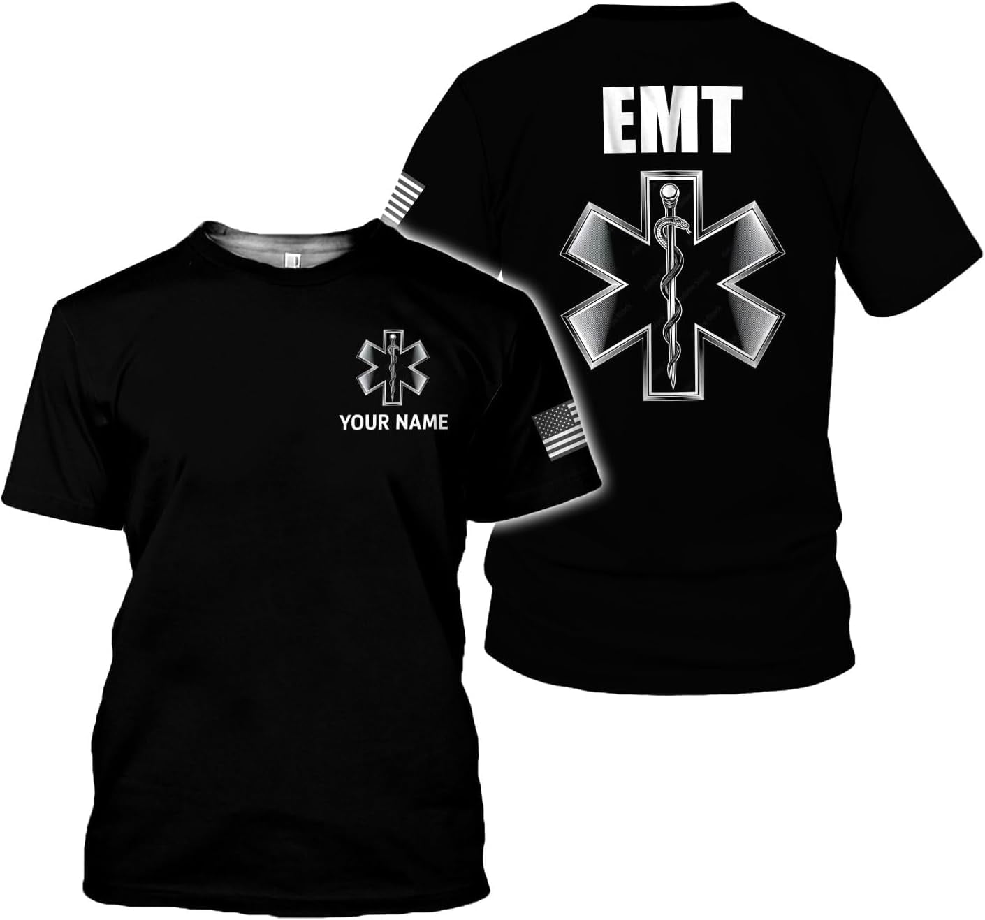 Personalized EMT Shirt, EMS Shirt, Customized EMS Shirts,EMT Paramedic ...