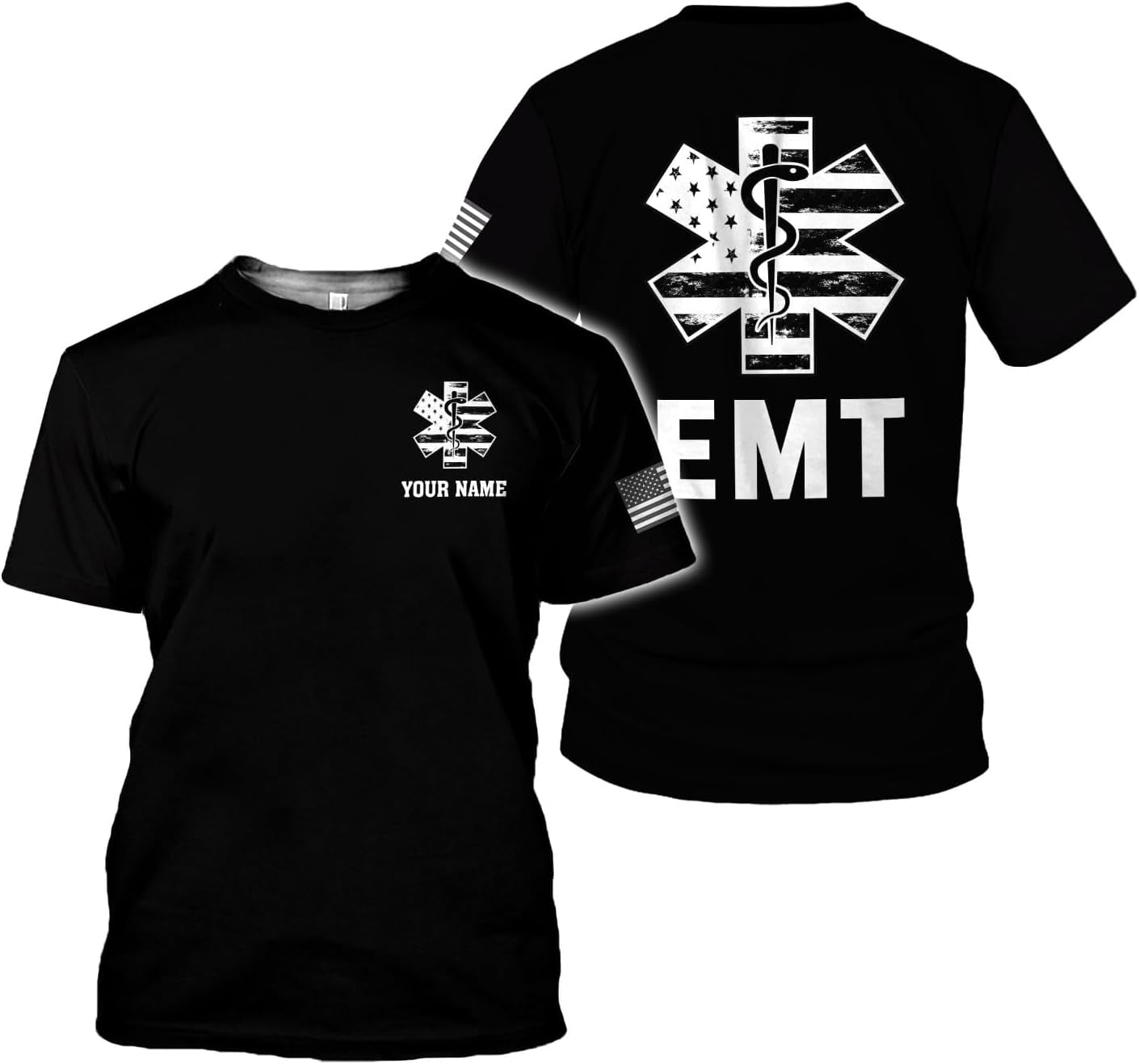 Personalized EMT Shirt, EMS Shirt, Customized EMS Shirts,EMT Paramedic ...