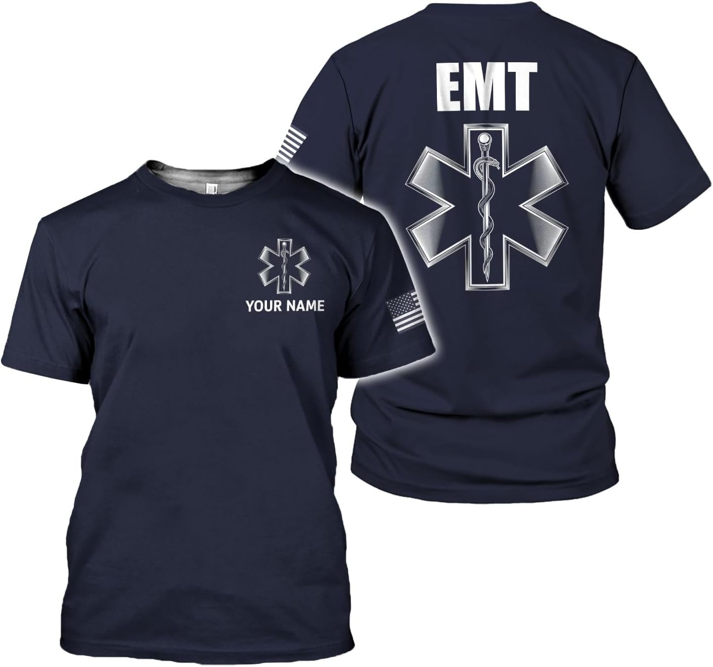 Personalized EMT Shirt, EMS Shirt, Customized EMS Shirts,EMT Paramedic ...