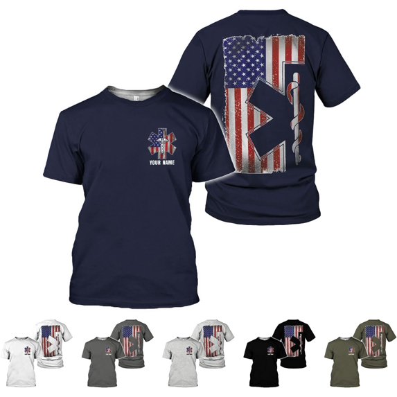 Personalized EMT Shirt, EMS Shirt, Customized EMS Shirts,EMT Paramedic ...