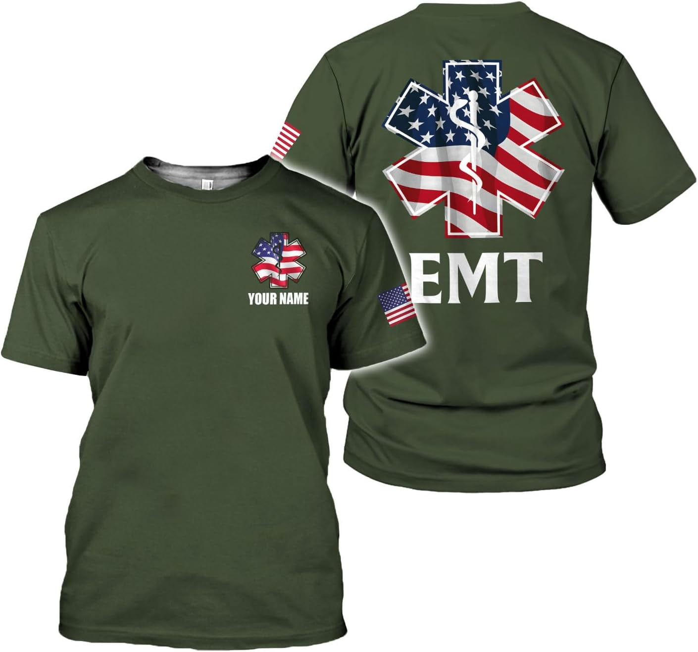 Personalized EMT Shirt, EMS Shirt, Customized EMS Shirts,EMT Paramedic ...