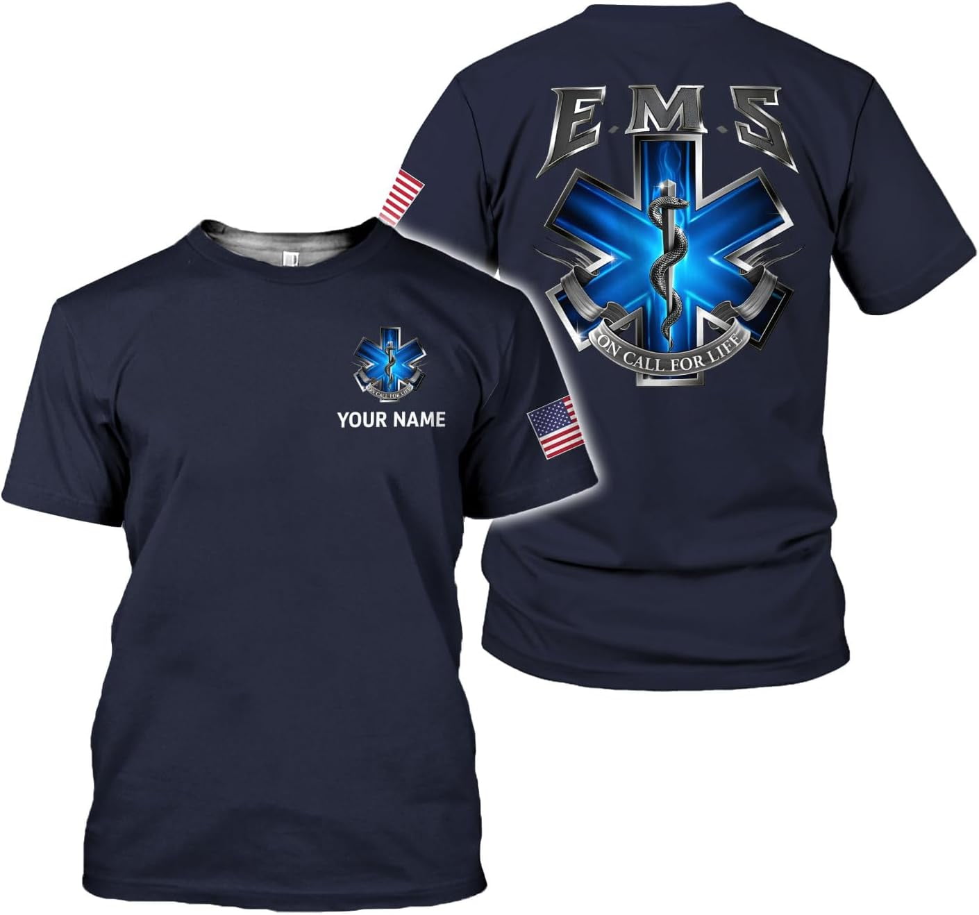 Personalized EMT Shirt, EMS Shirt, Customized EMS Shirts,EMT Paramedic ...