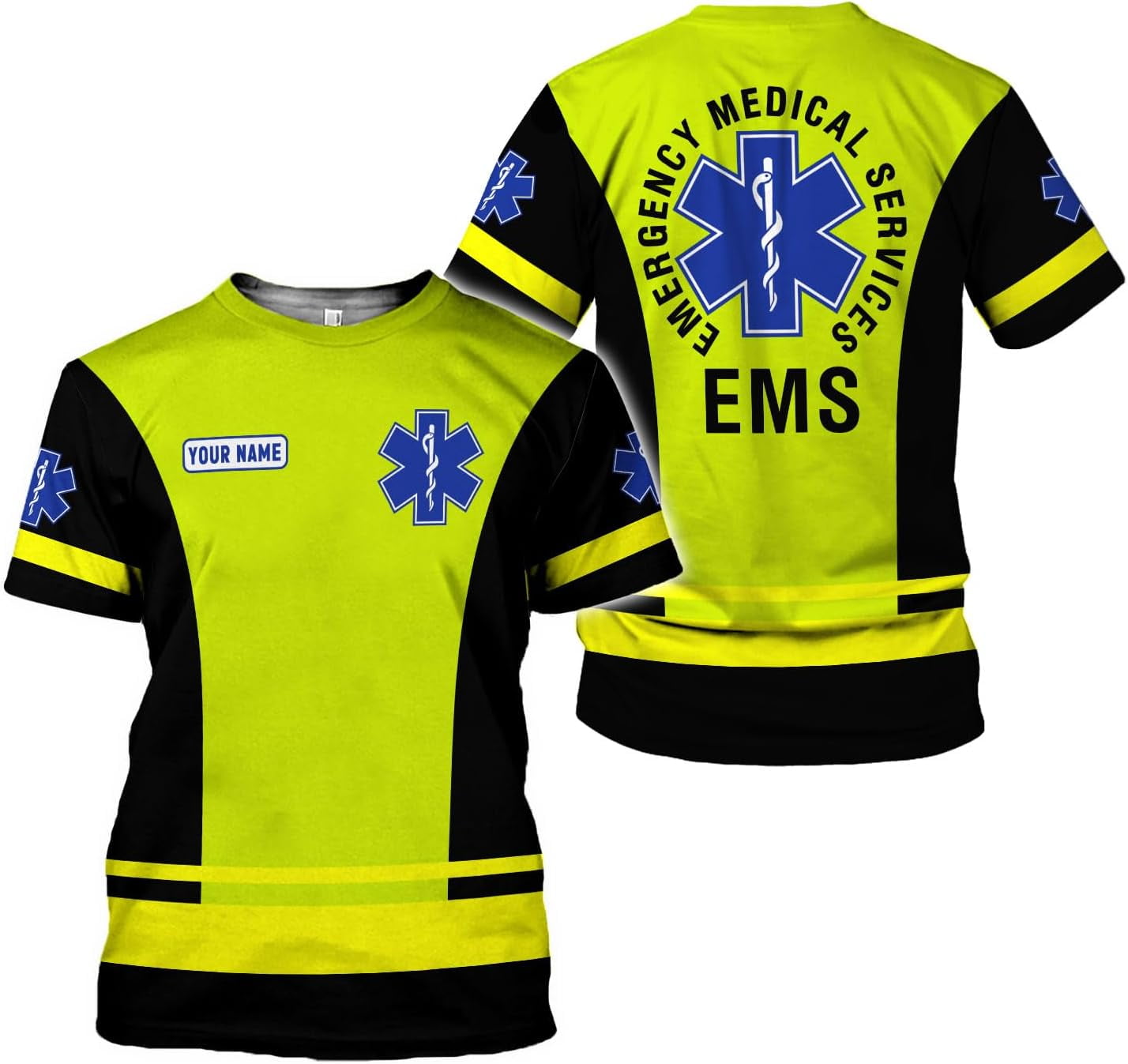 Personalized EMT Shirt, EMS Shirt, Customized EMS Shirts,EMT Paramedic ...
