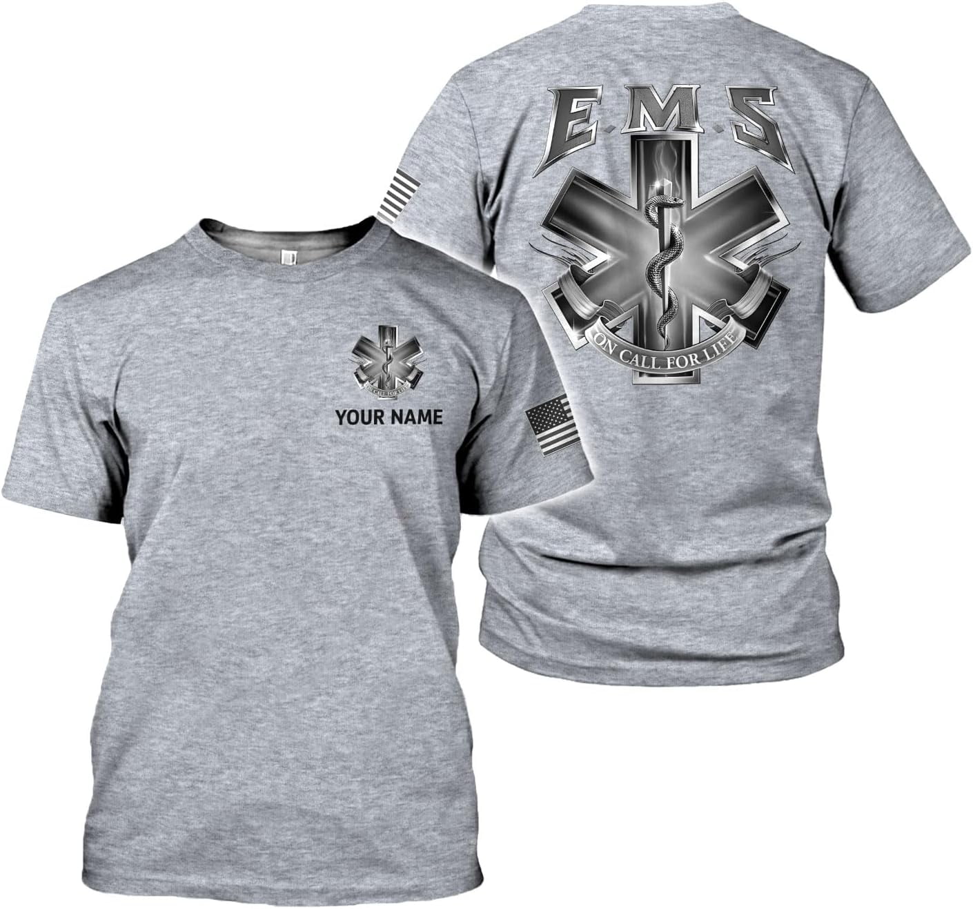 Personalized EMT Shirt, EMS Shirt, Customized EMS Shirts,EMT Paramedic ...