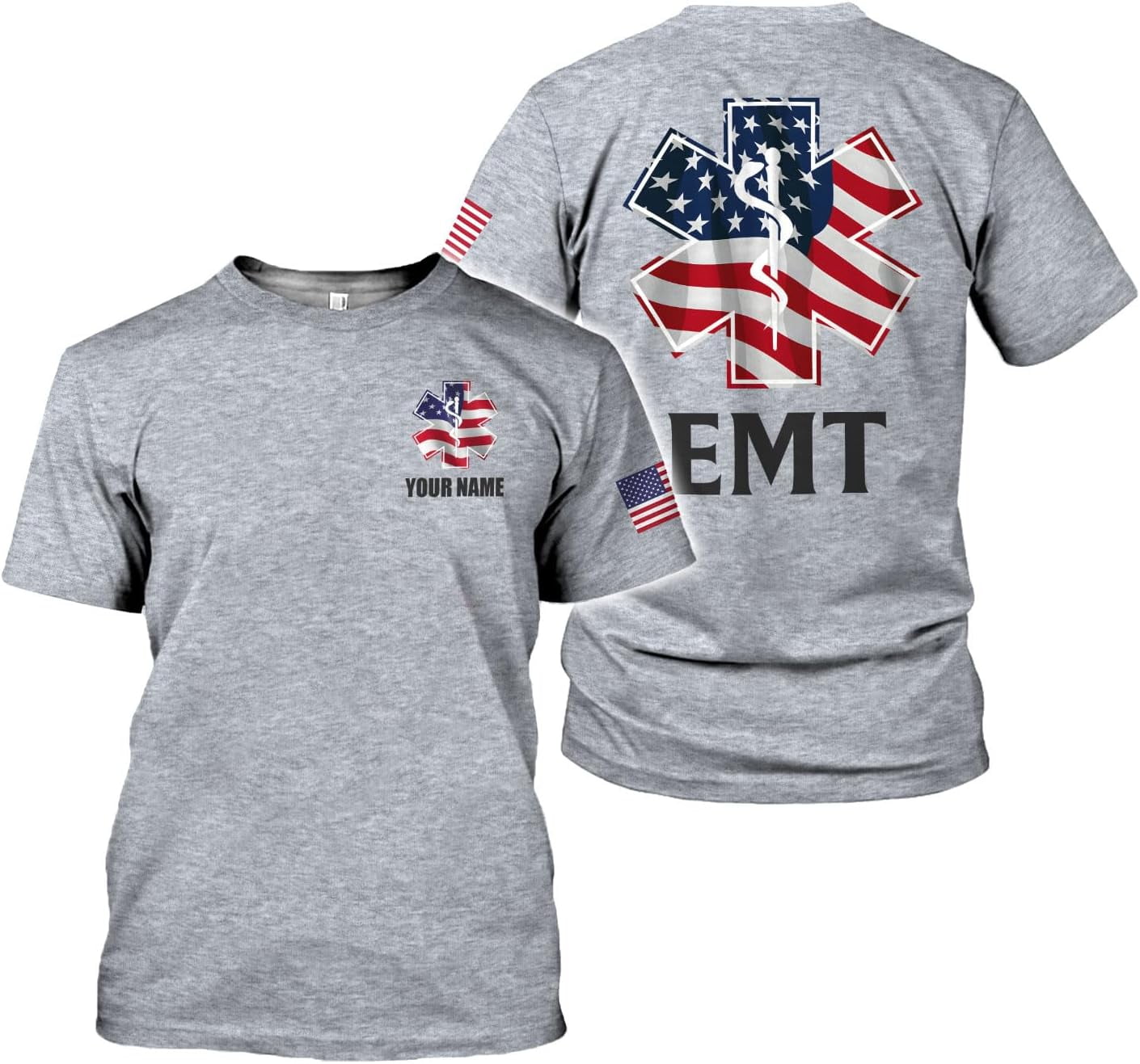 Personalized EMT Shirt, EMS Shirt, Customized EMS Shirts,EMT Paramedic ...