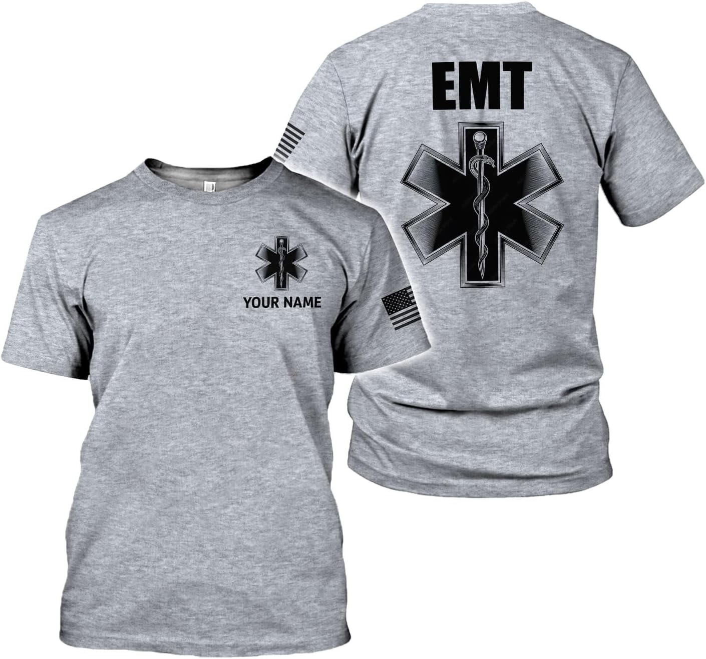 Personalized EMT Shirt, EMS Shirt, Customized EMS Shirts,EMT Paramedic ...
