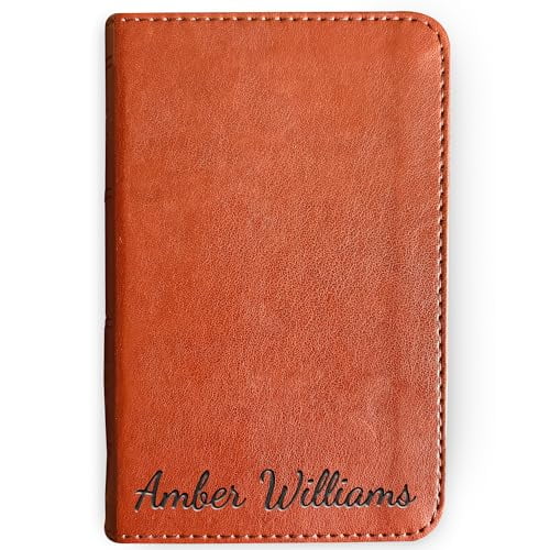 Personalized ESV Pocket Bible with Name Engraved, Small Bible, Bible ...